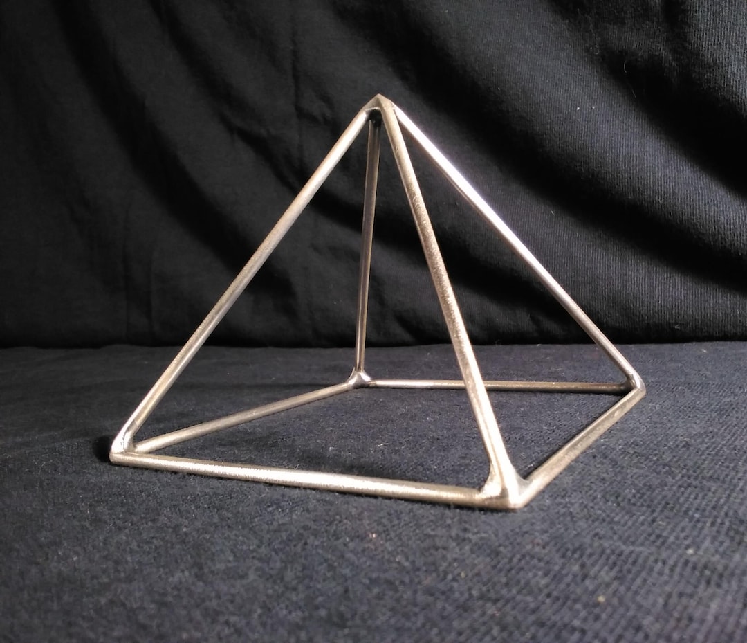 Silver 3 Inch Pyramid - Etsy