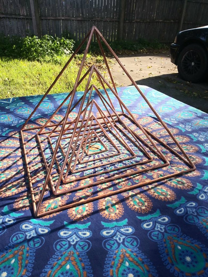 Copper Pyramid 51.83 Apex Angle - Etsy