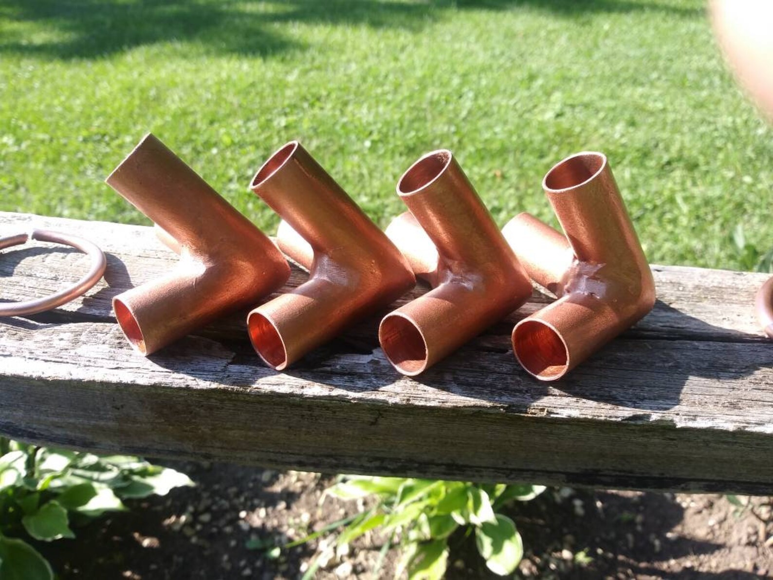 Copper Tube Pyramids 51.83 Apex Angle - Etsy