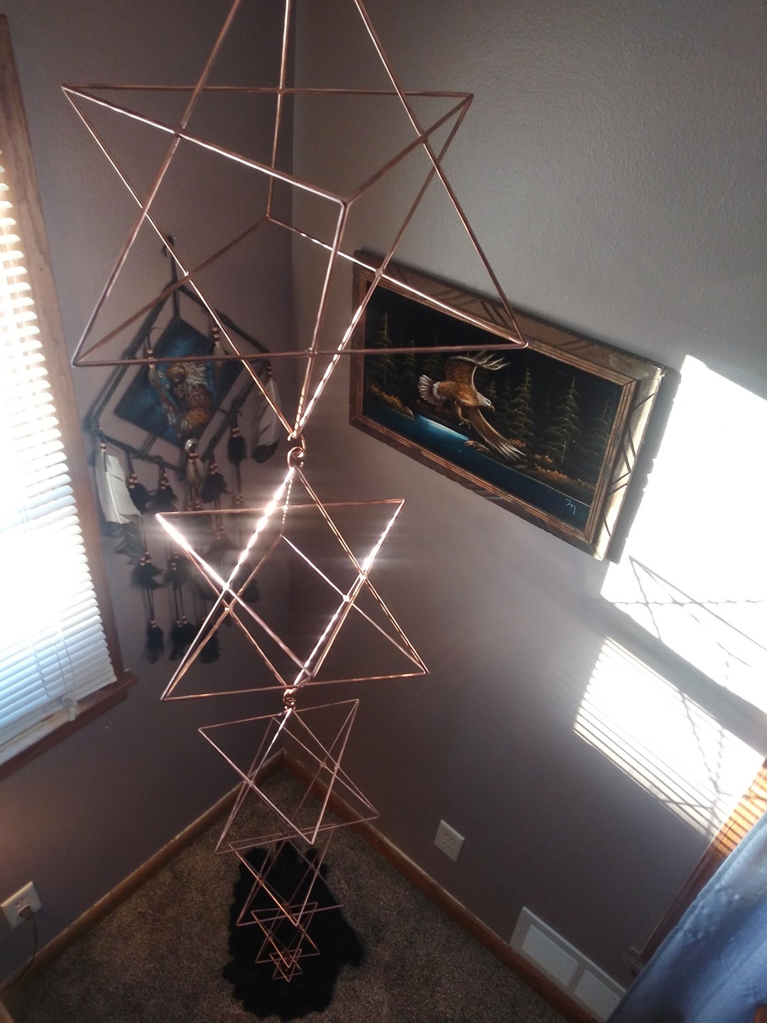 Copper Merkaba: Meditation Energy Sphere - Etsy