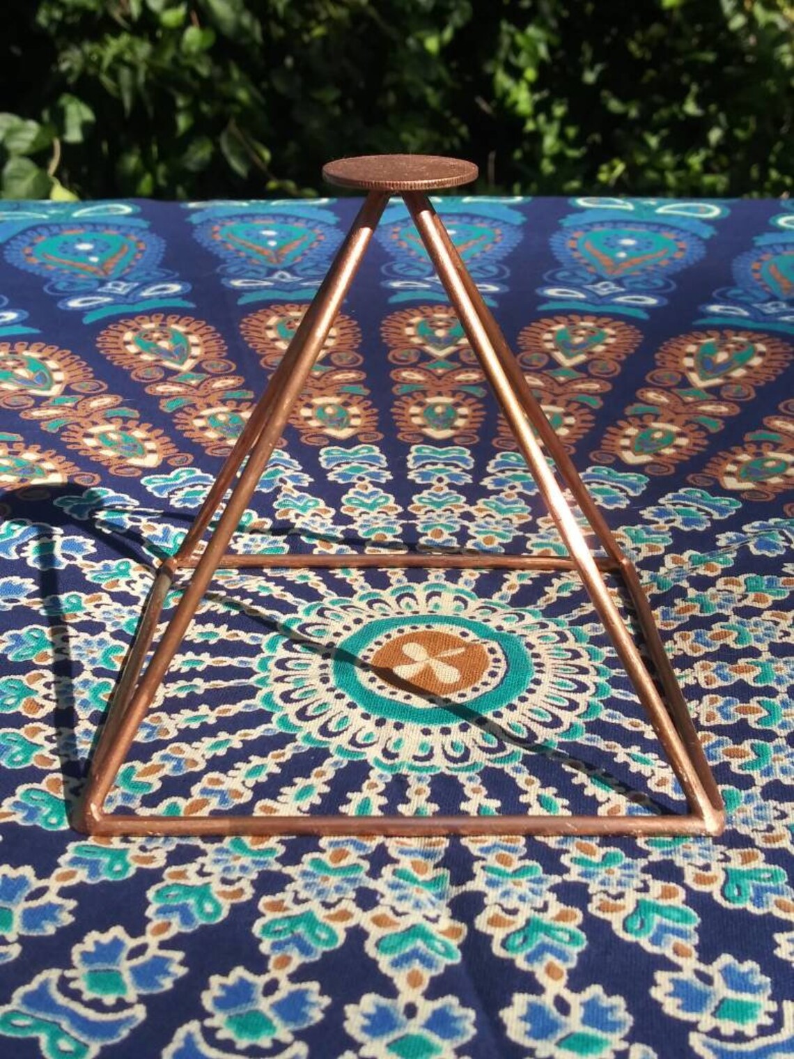 4 Inch Copper Pyramid | Etsy