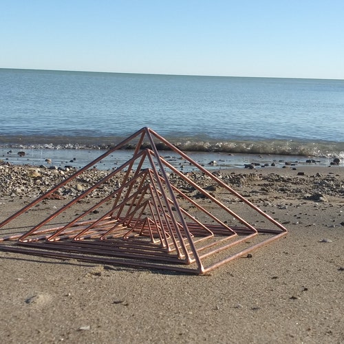 Copper Pyramid 51.83 Apex Angle - Etsy