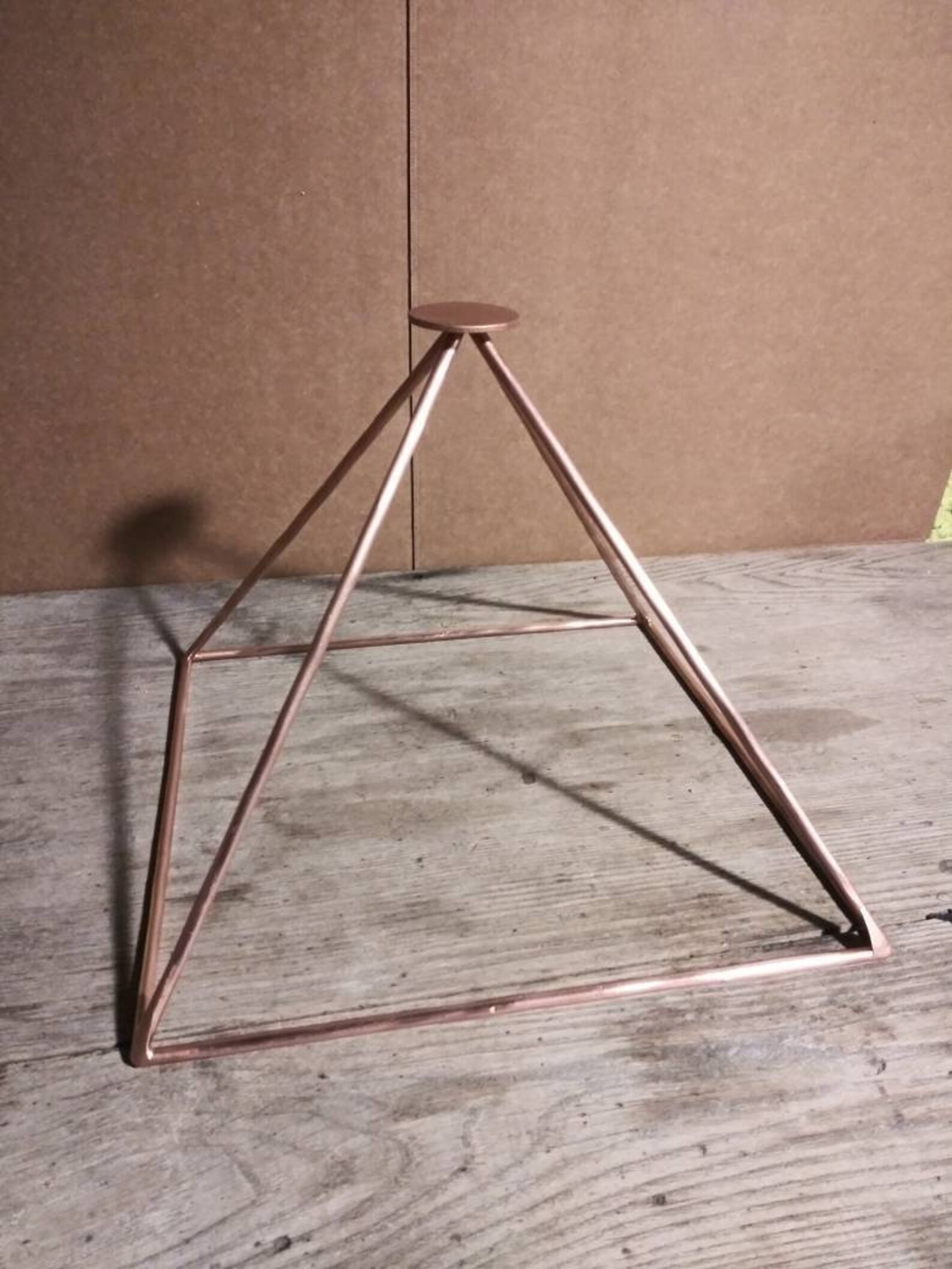10 inch copper pyramids | Etsy