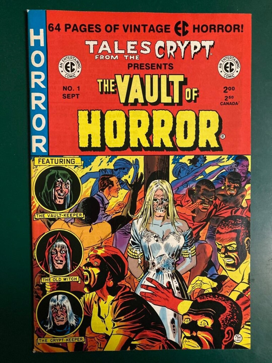 Vault of Horror 1 Comic by Gemstone Comics - Etsy