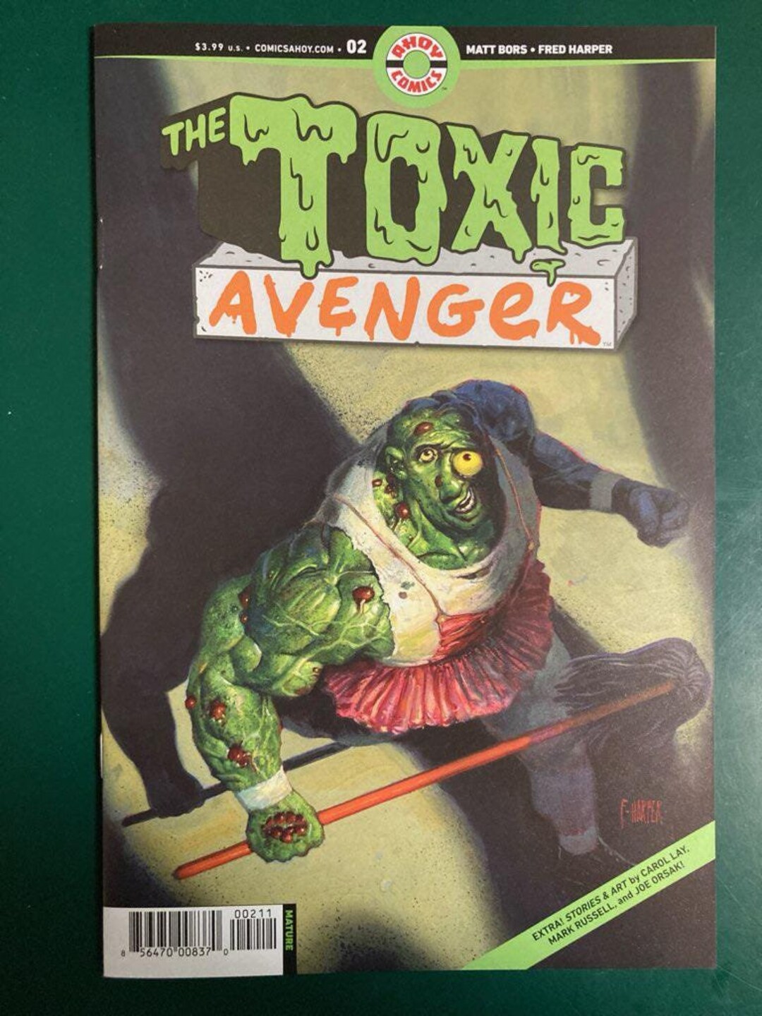 Toxic Avenger 2 Comic by Ahoy Comics - Etsy