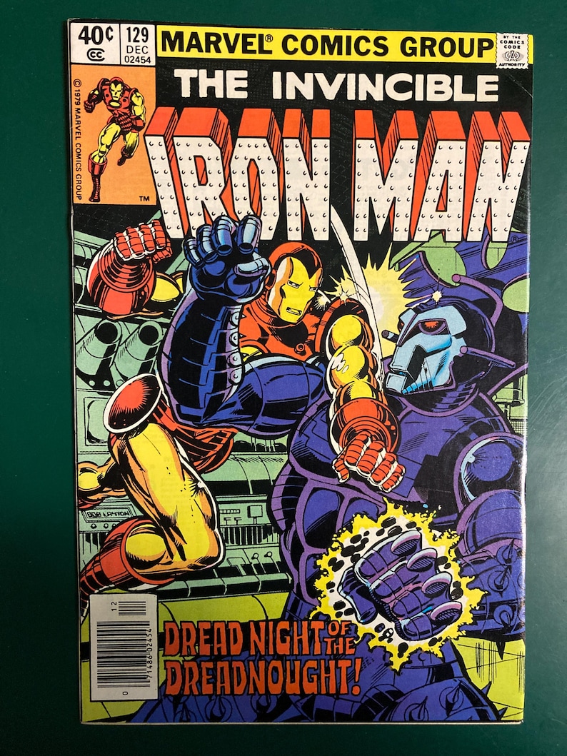 Iron Man # 129 Comic by Marvel Comics - Etsy