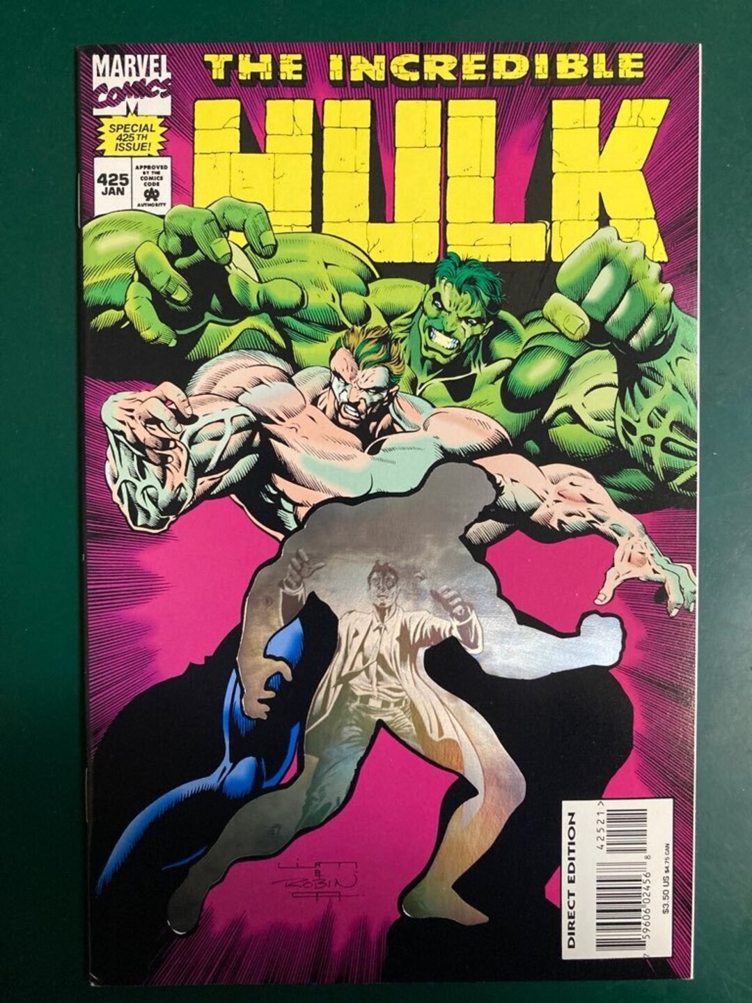 Incredible Hulk 425 Comic by Marvel Comics - Etsy