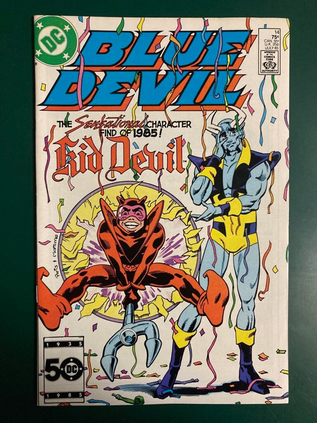 Blue Devil 14 Comic by DC Comics - Etsy