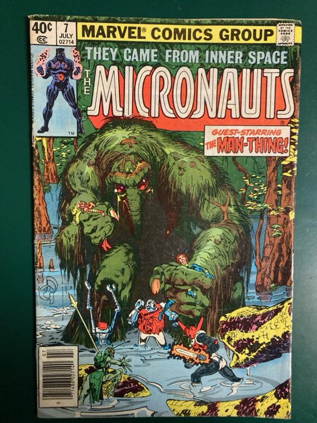 Micronauts 7 Comic by Marvel Comics - Etsy