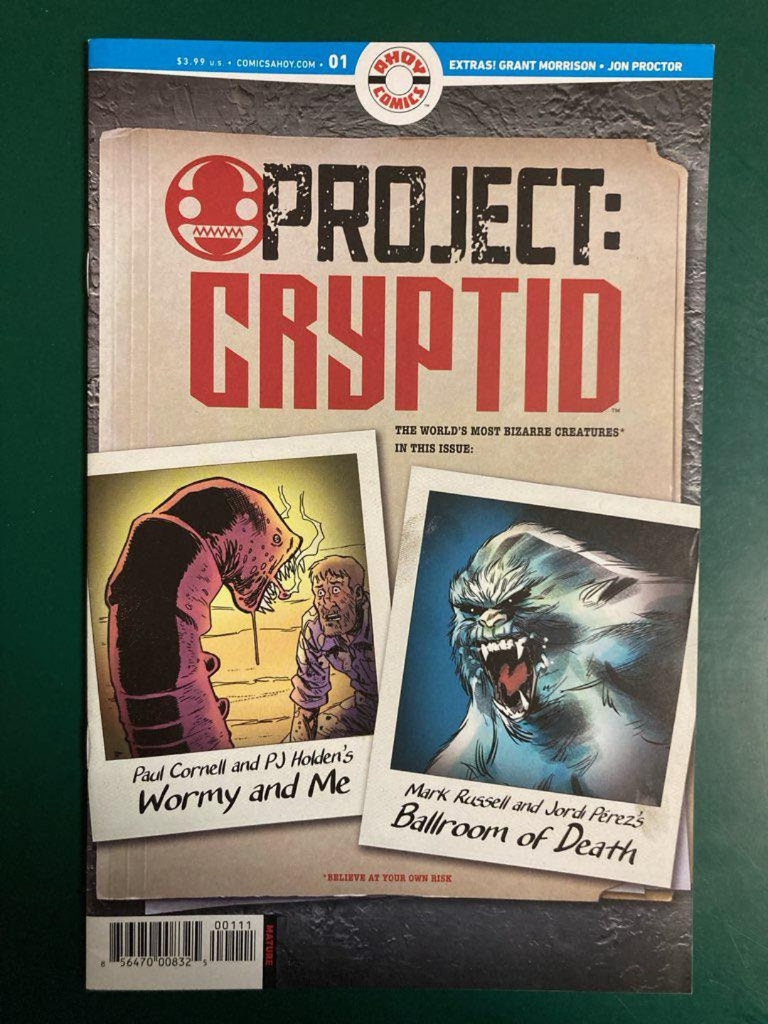 Project: Cryptid 1 Comic by Ahoy Comics - Etsy