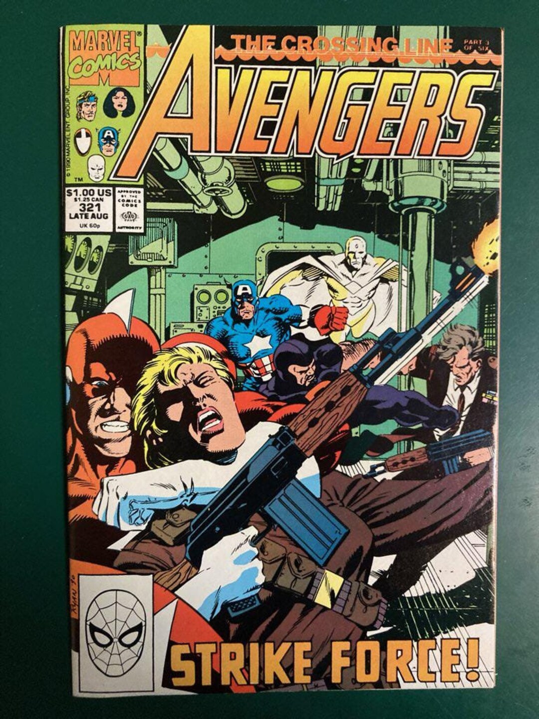 Avengers 321 Comic by Marvel Comics - Etsy