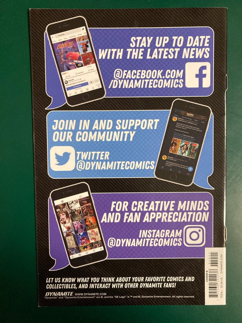 Vampirella: Year One # 1 Comic by Dynamite Comics - Etsy