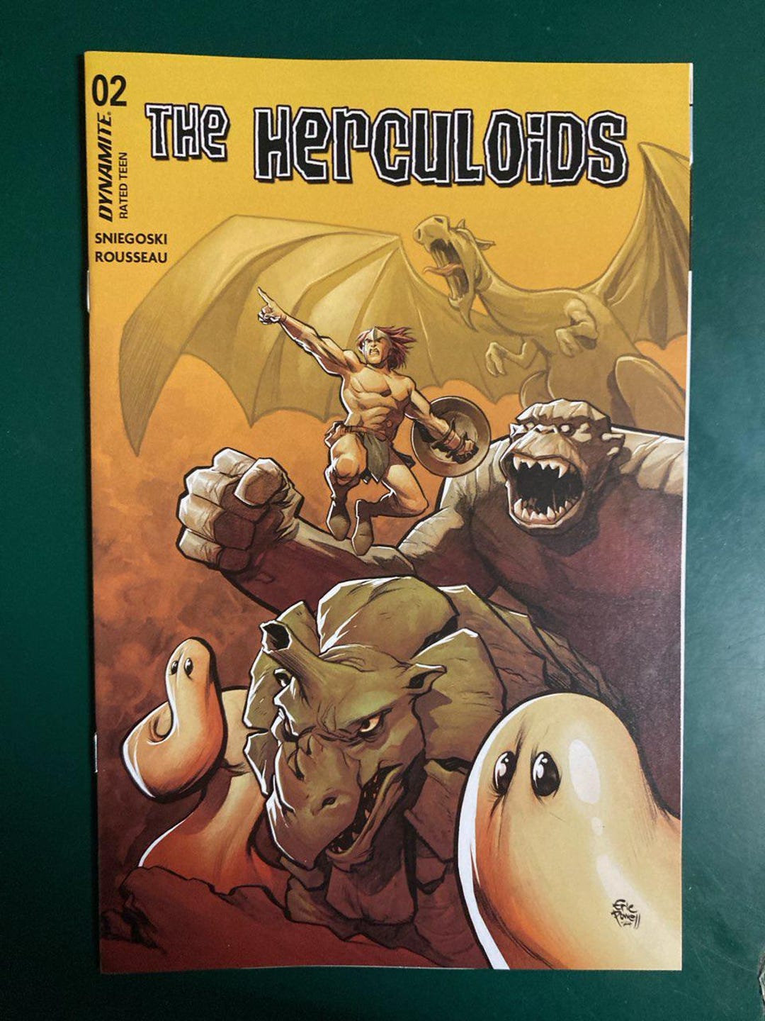 Herculoids # 2 Comic by Dynamite Comics - Etsy