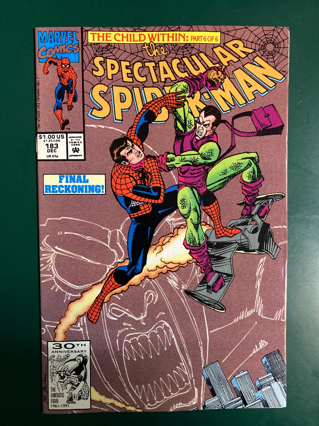 Spectacular Spider-man # 183 Comic by Marvel Comics - Etsy