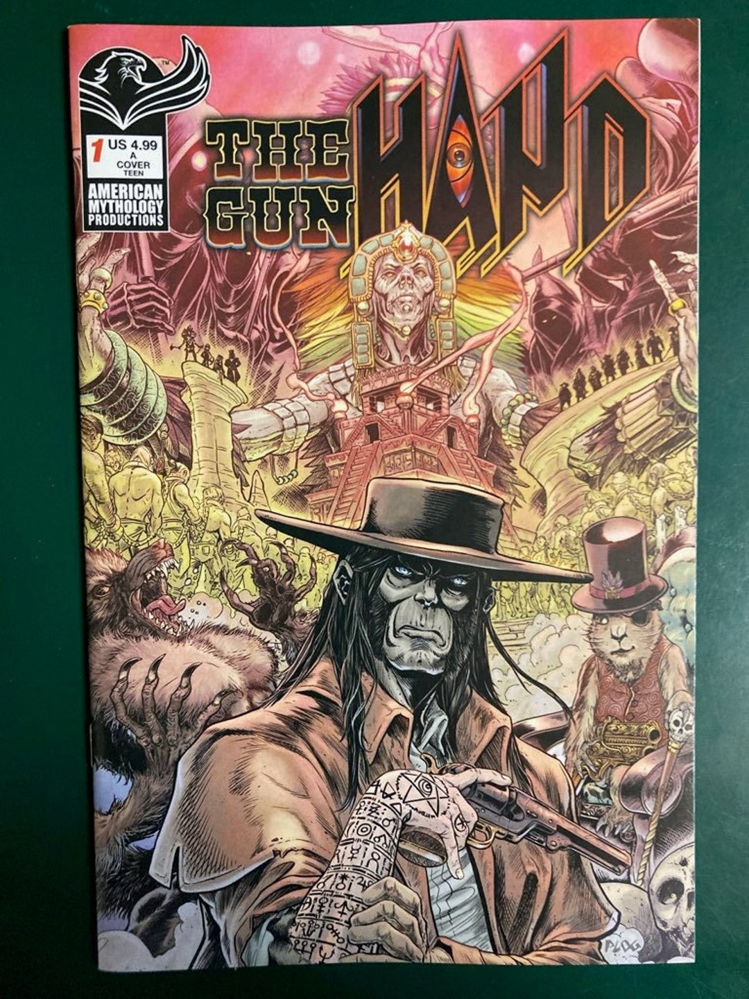 Gun Hand 1 Comic by American Mythology - Etsy
