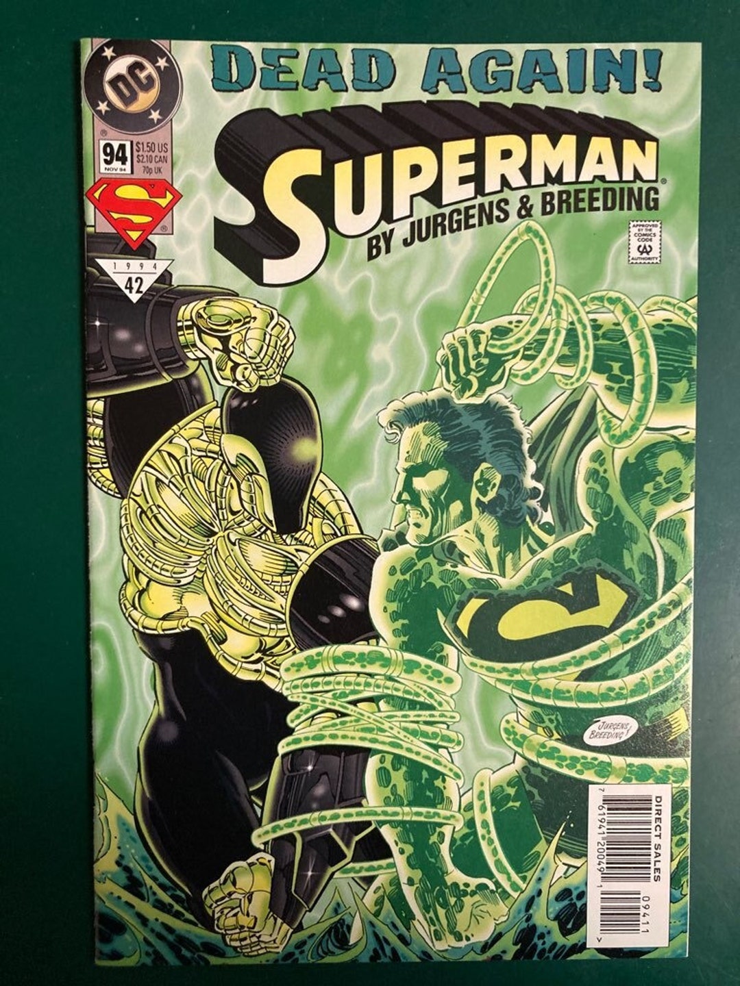 Superman 94 Comic by DC Comics - Etsy