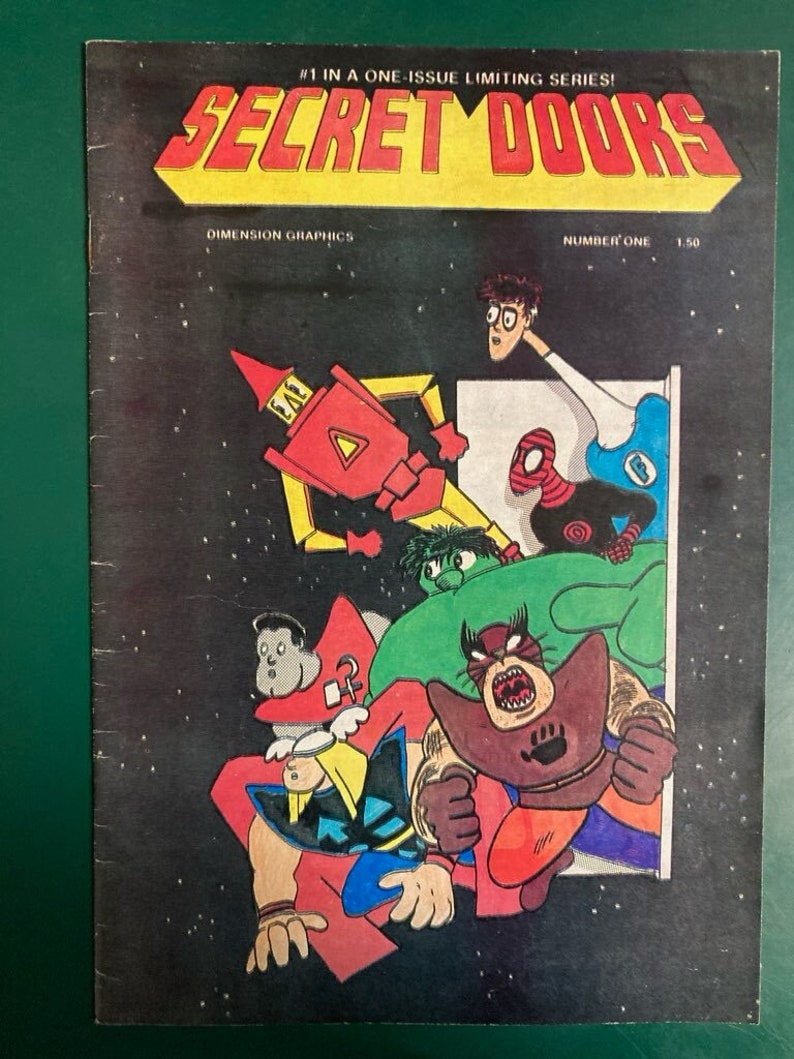 Secret Doors 1 Comic by Dimension Comics - Etsy