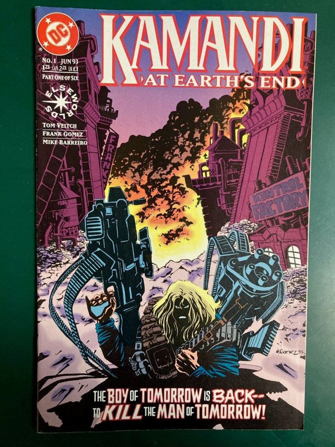 Kamandi at Earth's End 1 Comic by DC Comics - Etsy