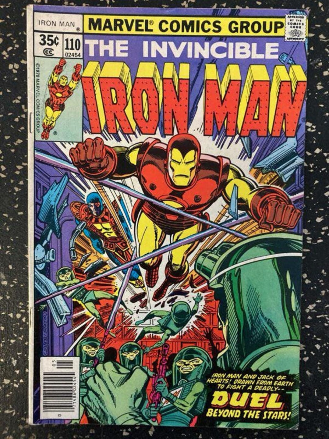 Iron Man 110 Comic by Marvel Comics - Etsy
