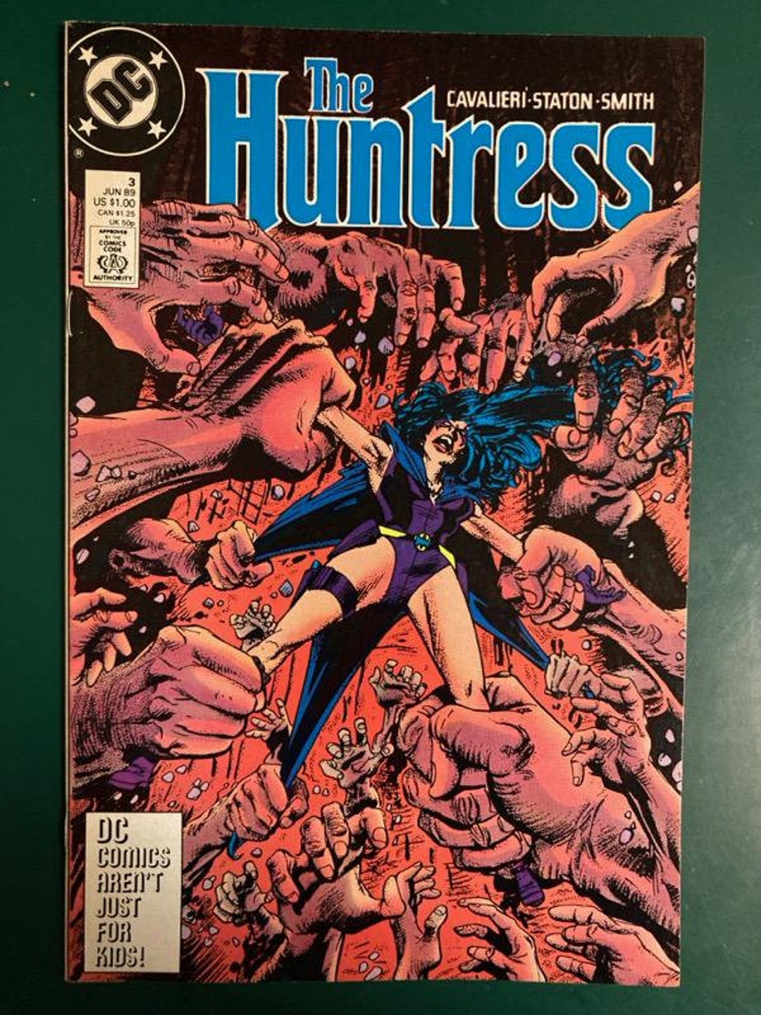 Huntress 3 Comic by DC Comics - Etsy
