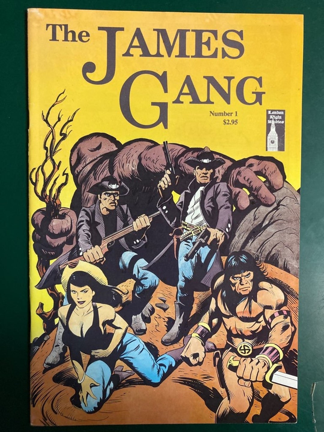 James Gang 1 Comic by London Night Studios Comics - Etsy