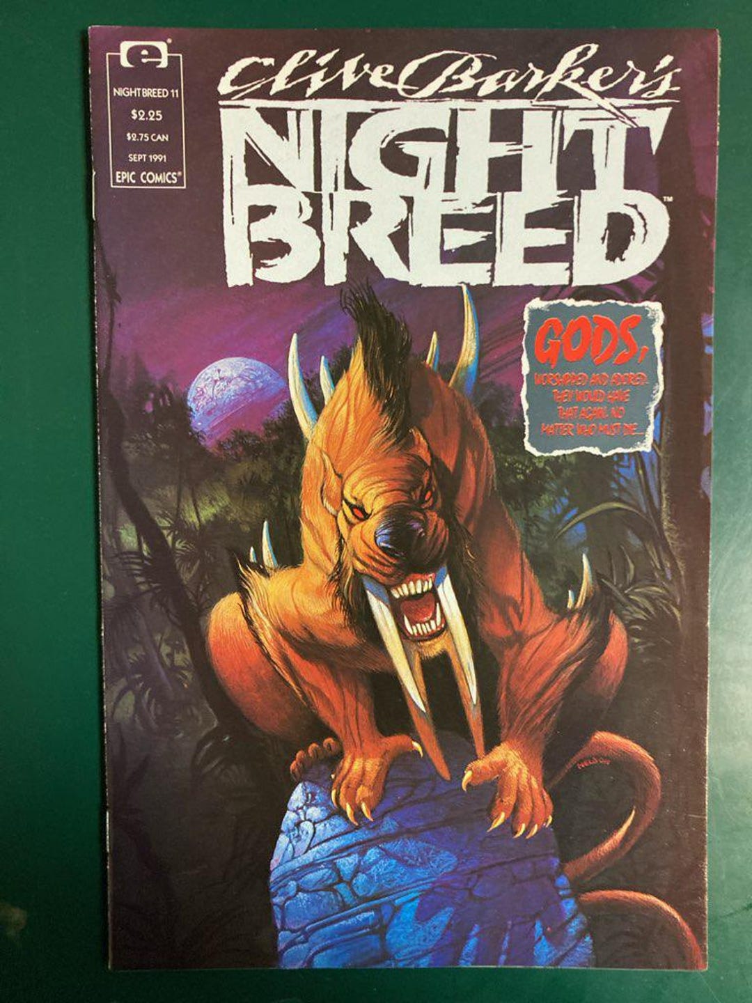 Nightbreed # 11 Comic by Epic Comics - Etsy