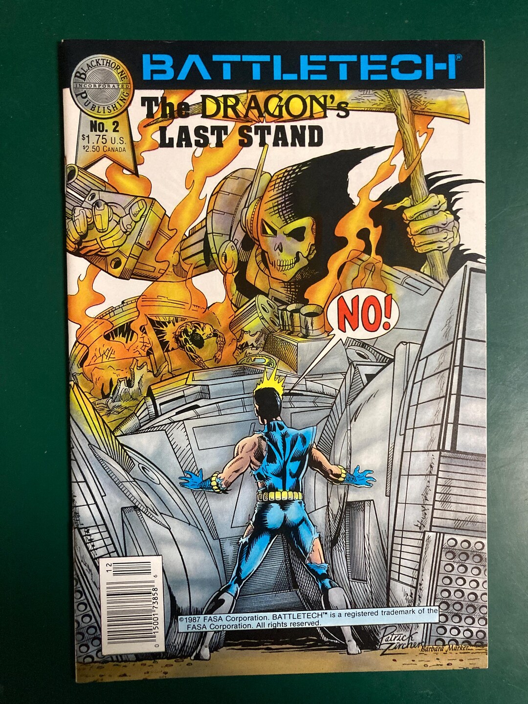 Battletech # 2 Comic by Blackthorne Publishing - Etsy