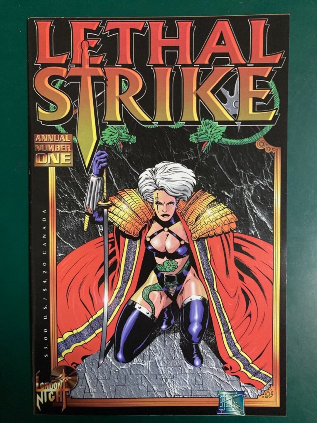 Lethal Strike Annual 1 Comic by London Night Comics - Etsy