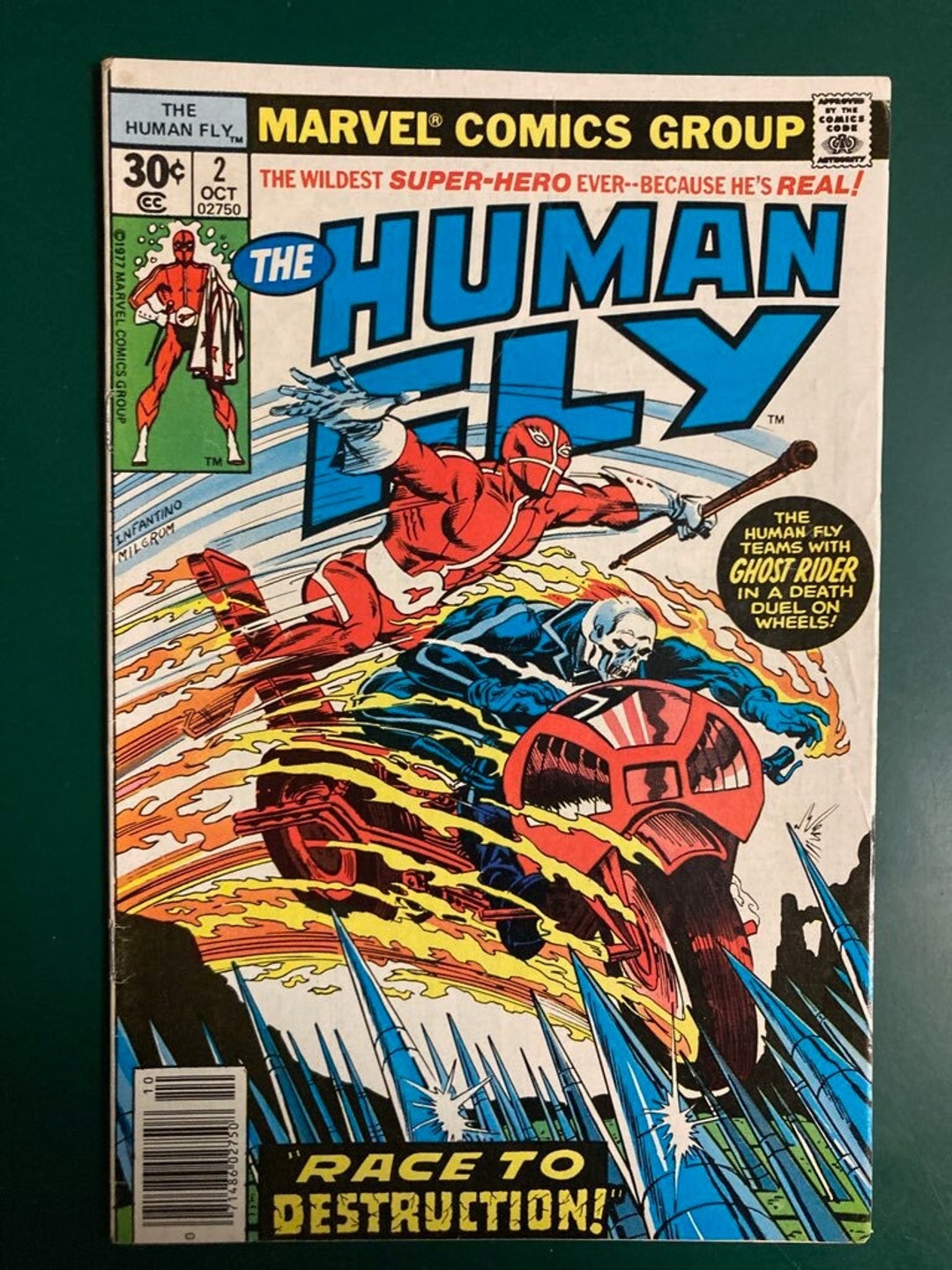 Human Fly 2 Comic by Marvel Comics - Etsy