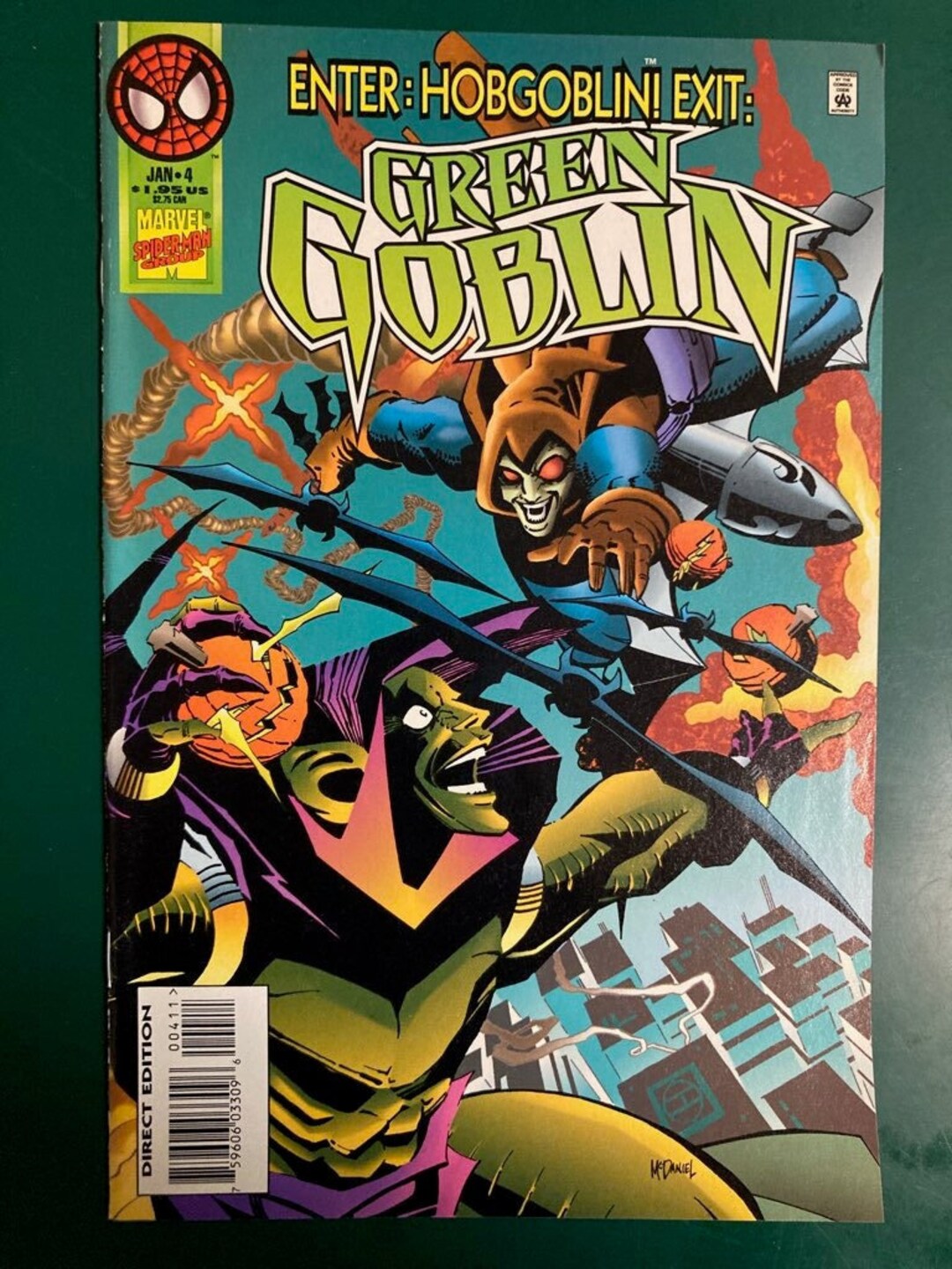 Green Goblin 4 Comic by Marvel Comics - Etsy
