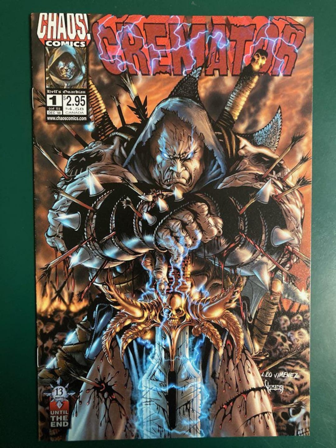 Cremator 1 Comic by Chaos Comics - Etsy