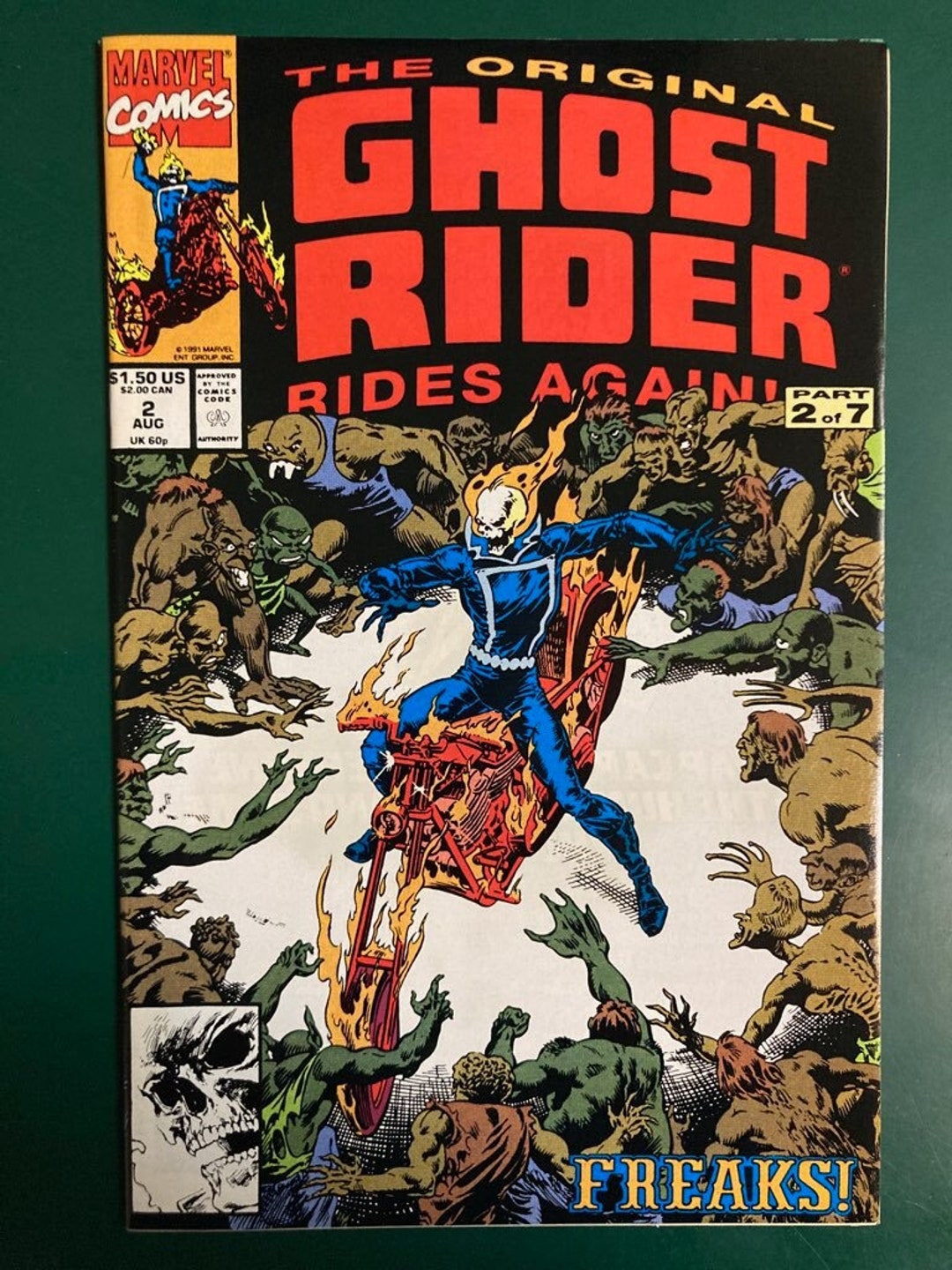 Original Ghost Rider Rides Again 2 Comic by Marvel Comics - Etsy