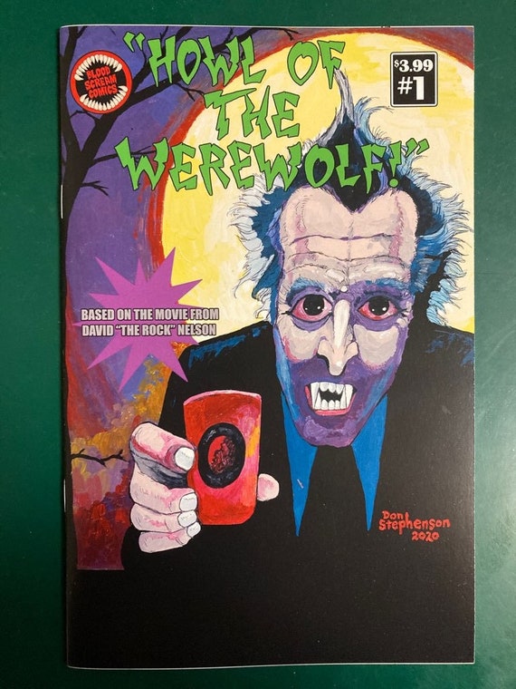 Howl of the Werewolf 1 Comic by Blood Scream Comics - Etsy