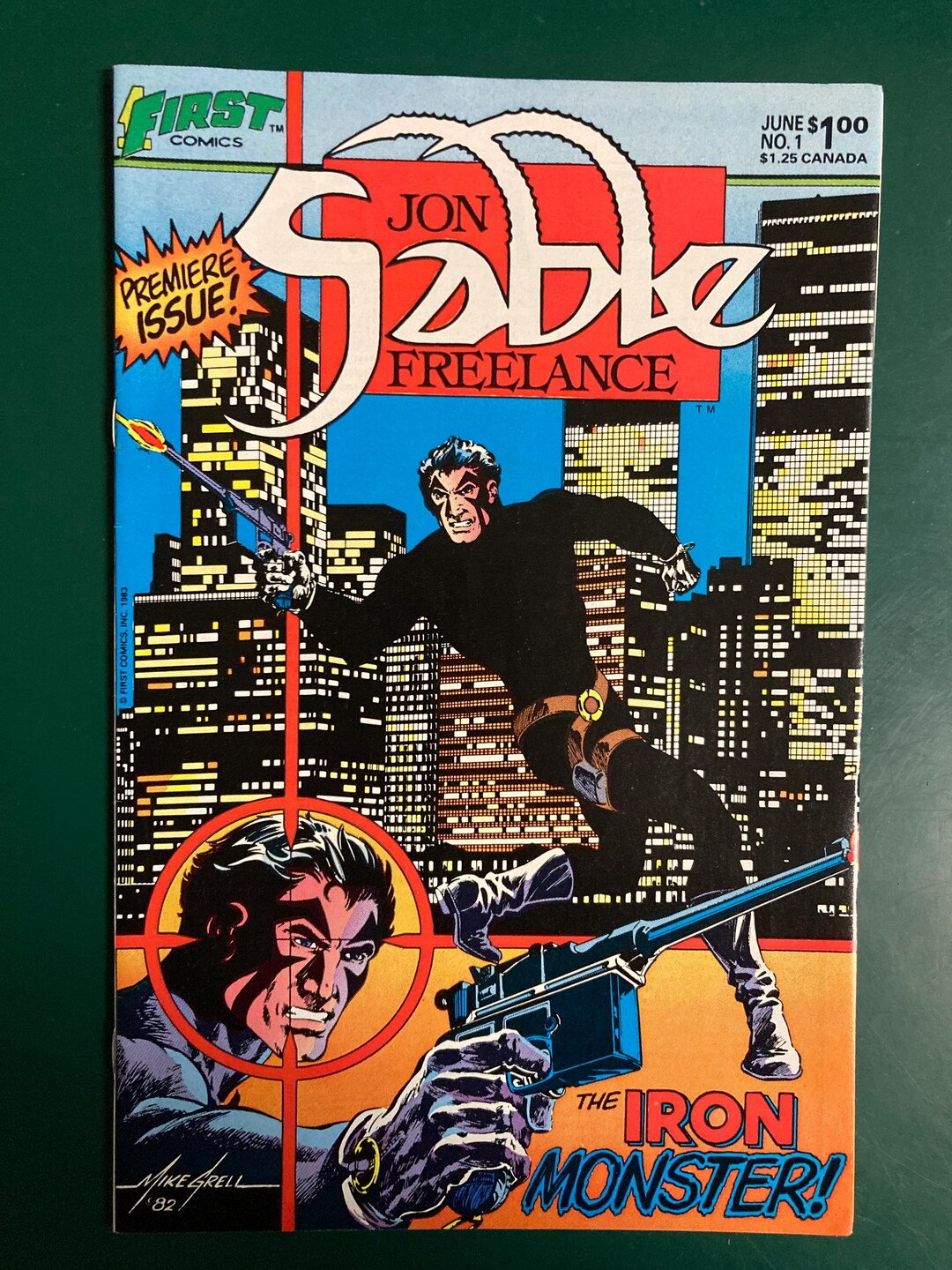 Jon Sable # 1 Comic by First Comics - Etsy