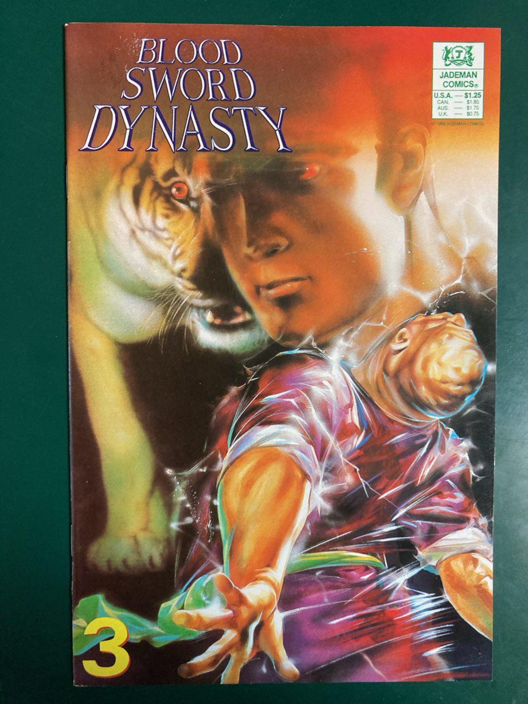 Blood Sword Dynasty # 3 Comic by Jademan Comics - Etsy