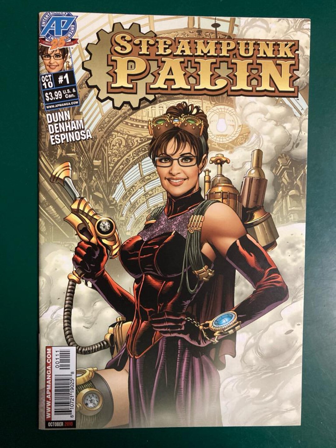 Steampunk Palin # 1 Comic by AP Comics - Etsy