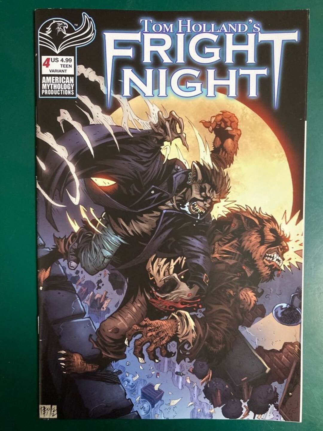 Fright Night 4 Comic by American Mythology Comics - Etsy