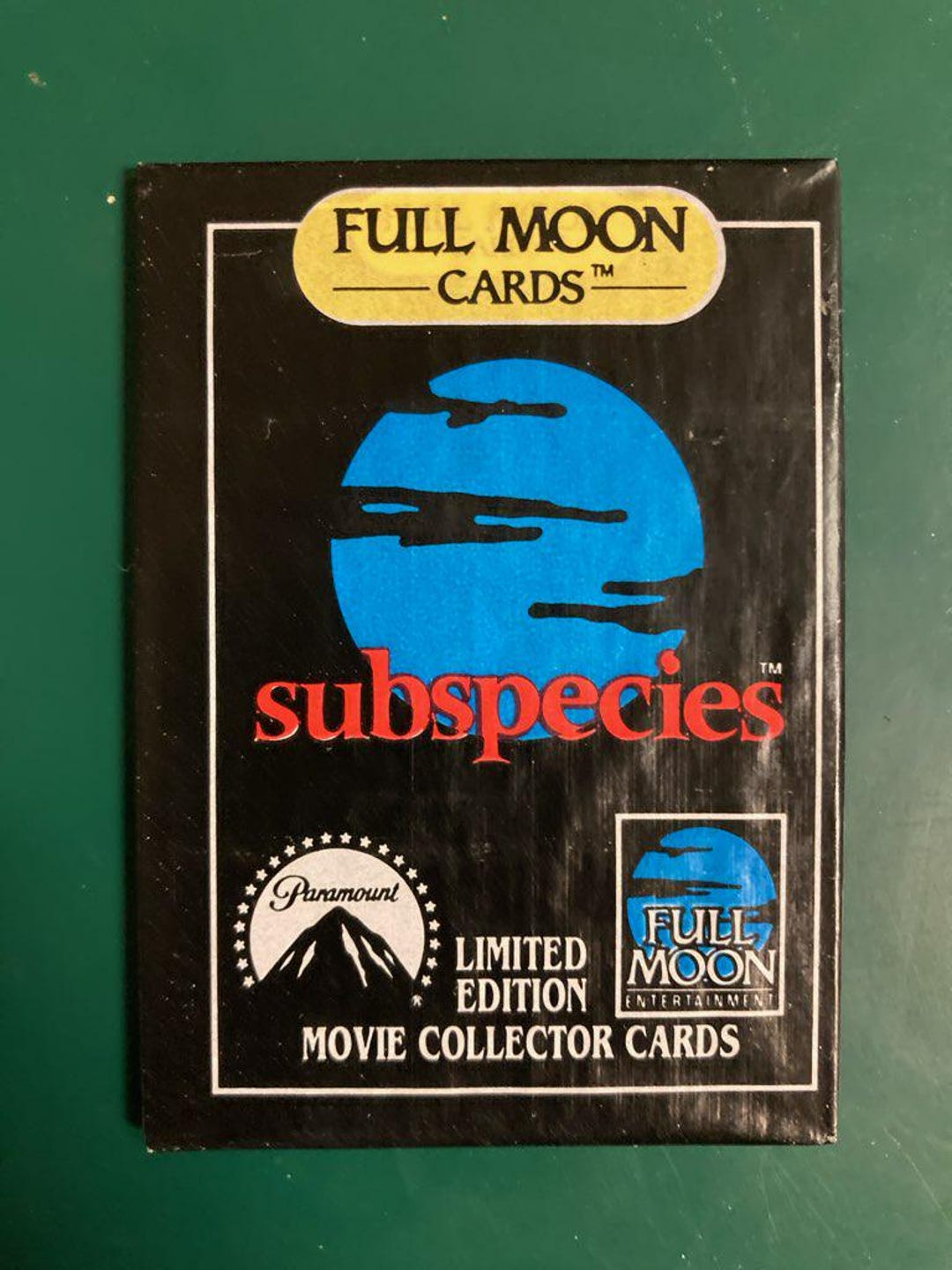 Full Moon Cards: Subspecies Trading Card Pack by Full Moon ...