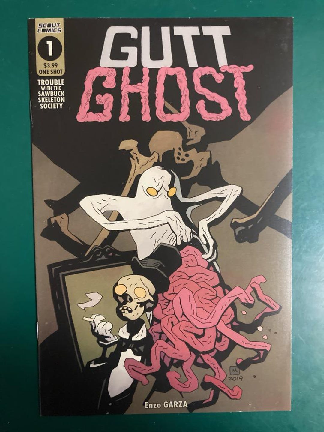 Gutt Ghost # 1 Comic by Scout Comics - Etsy