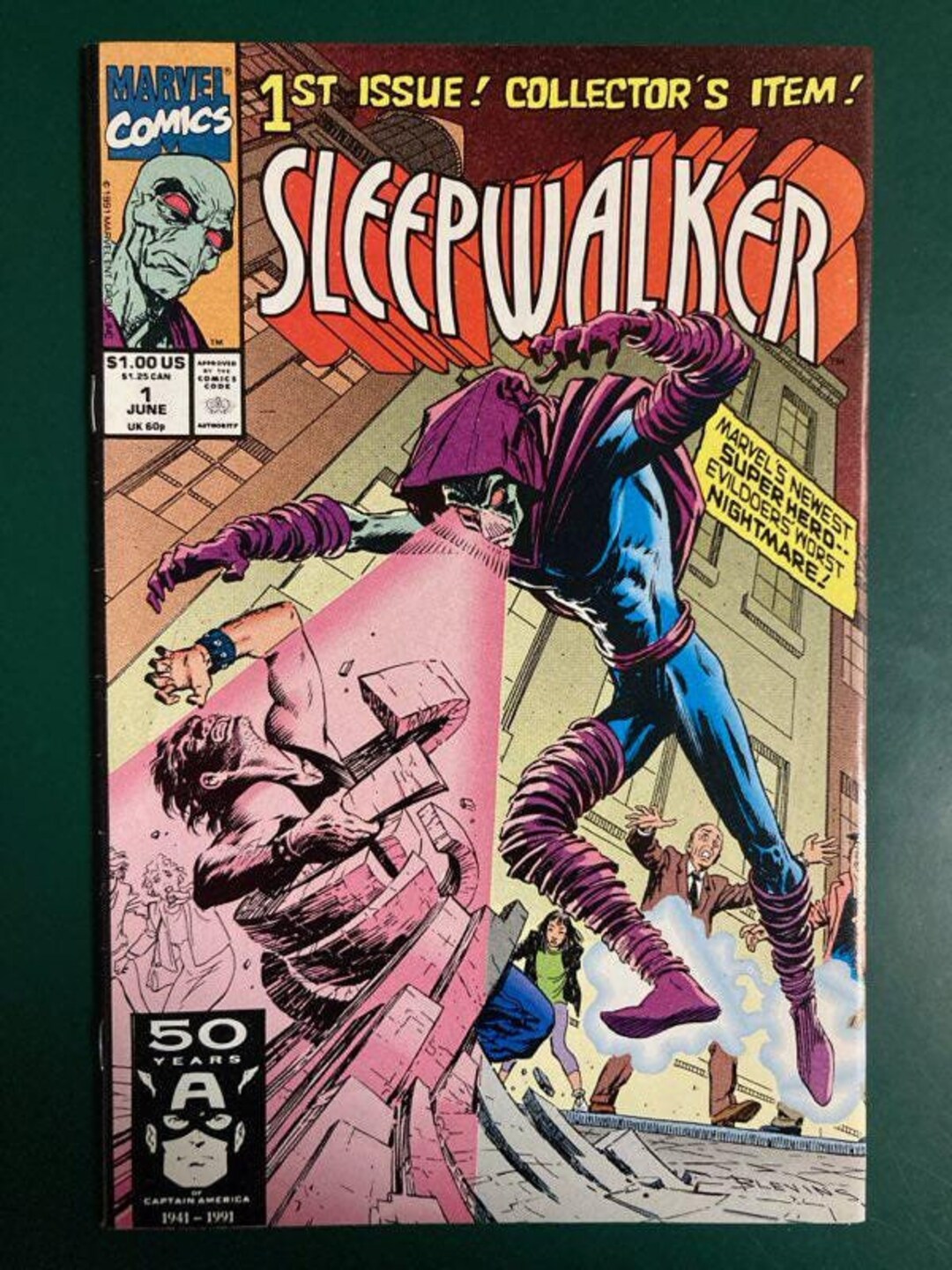 Sleepwalker 1 Comic by Marvel Comics - Etsy