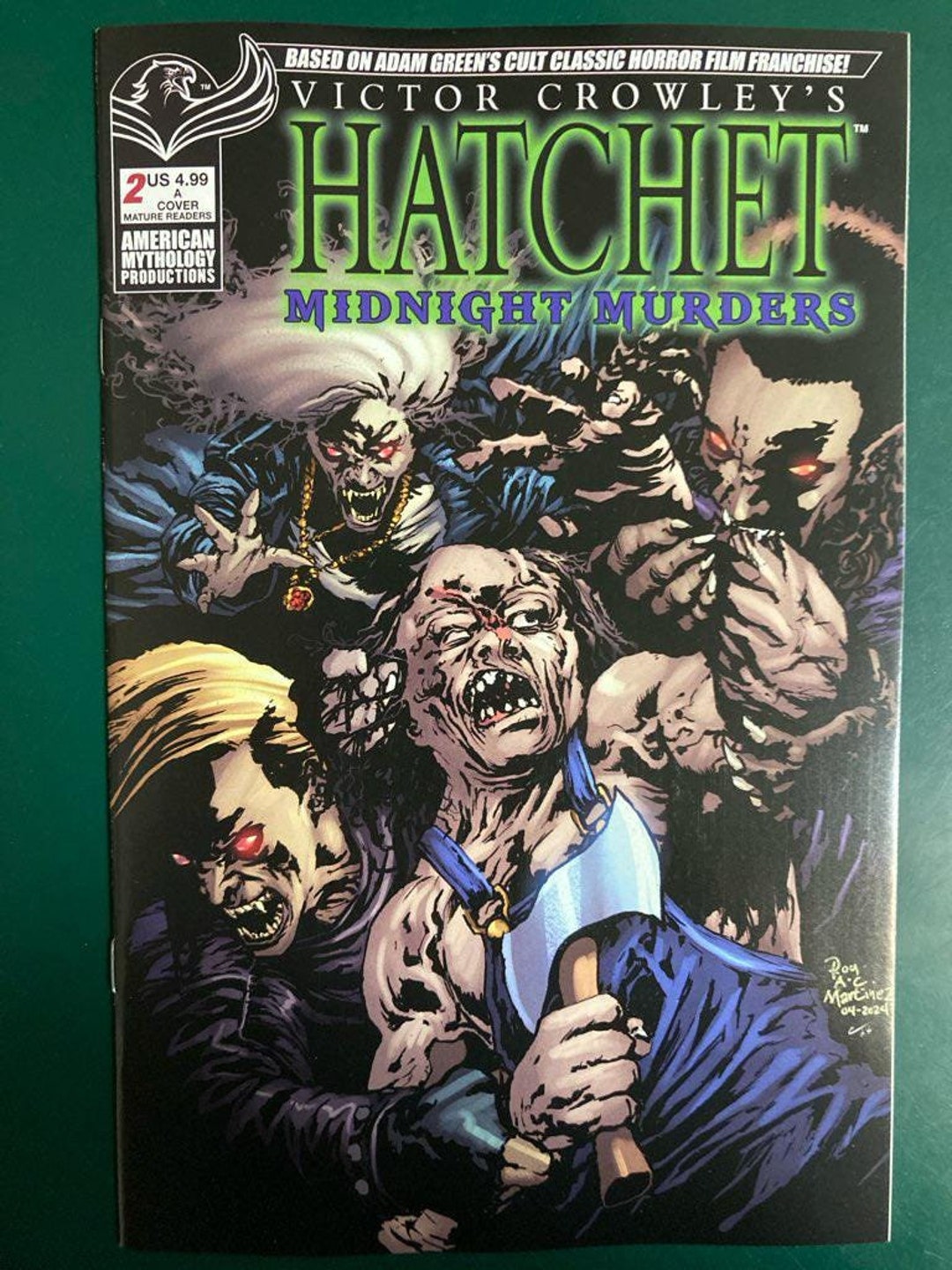 Hatchet: Midnight Murders 2 Comic by American Mythology - Etsy