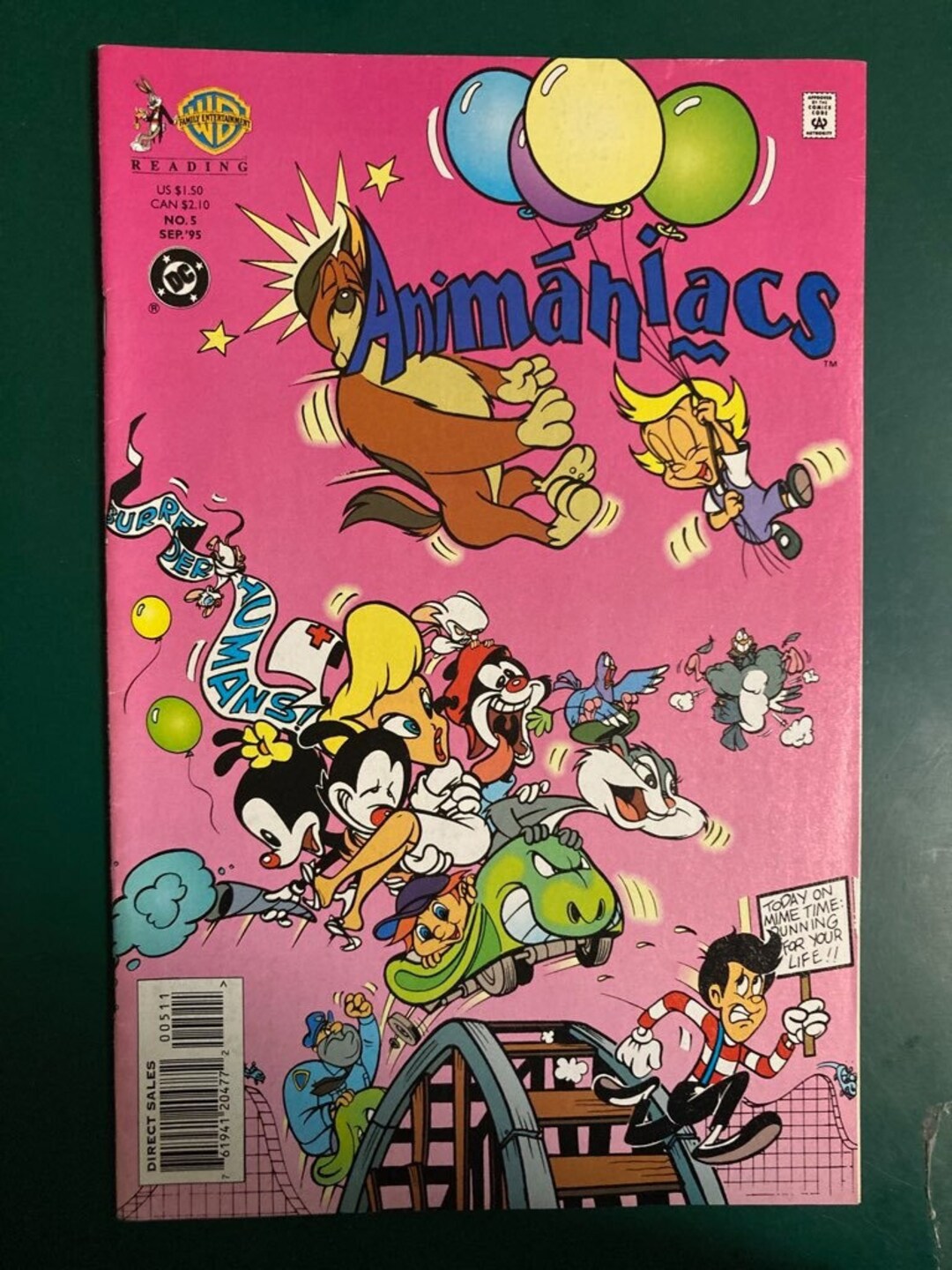 Animaniacs 5 Comic by DC Comics - Etsy