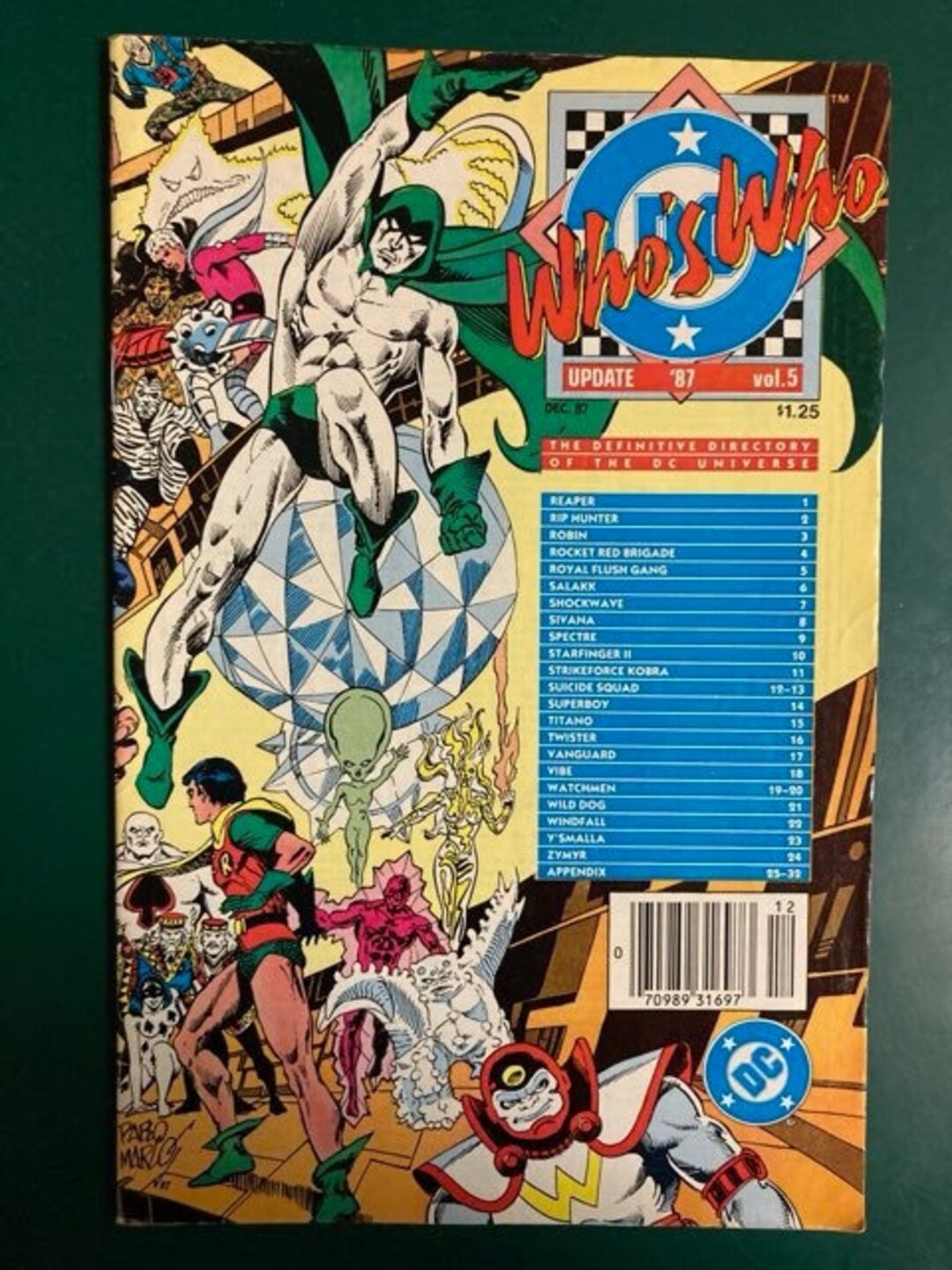 Who's Who of DC Comics Update 5 Comic by DC Comics - Etsy
