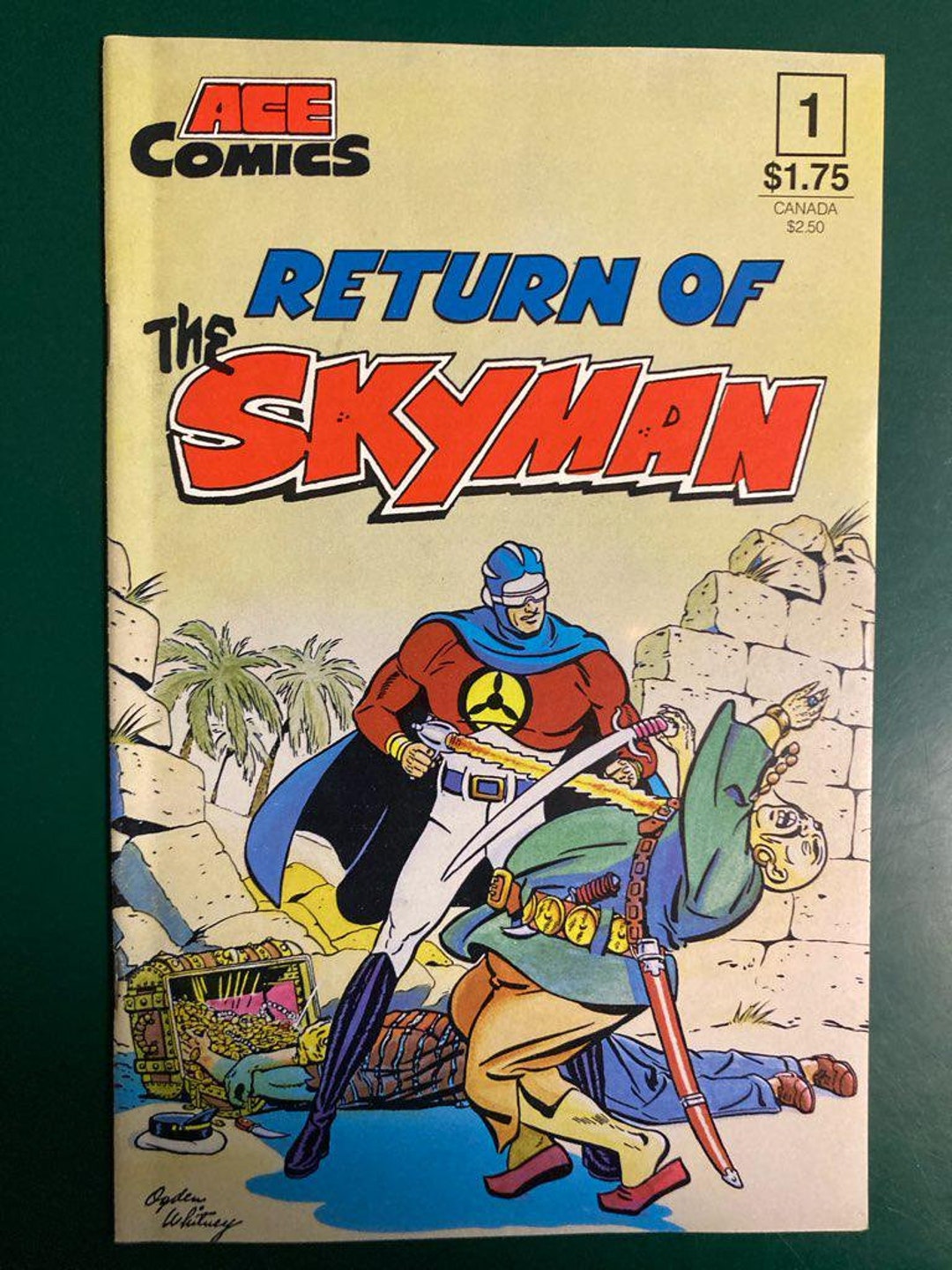 Return of Skyman # 1 Comic by ACE Comics - Etsy