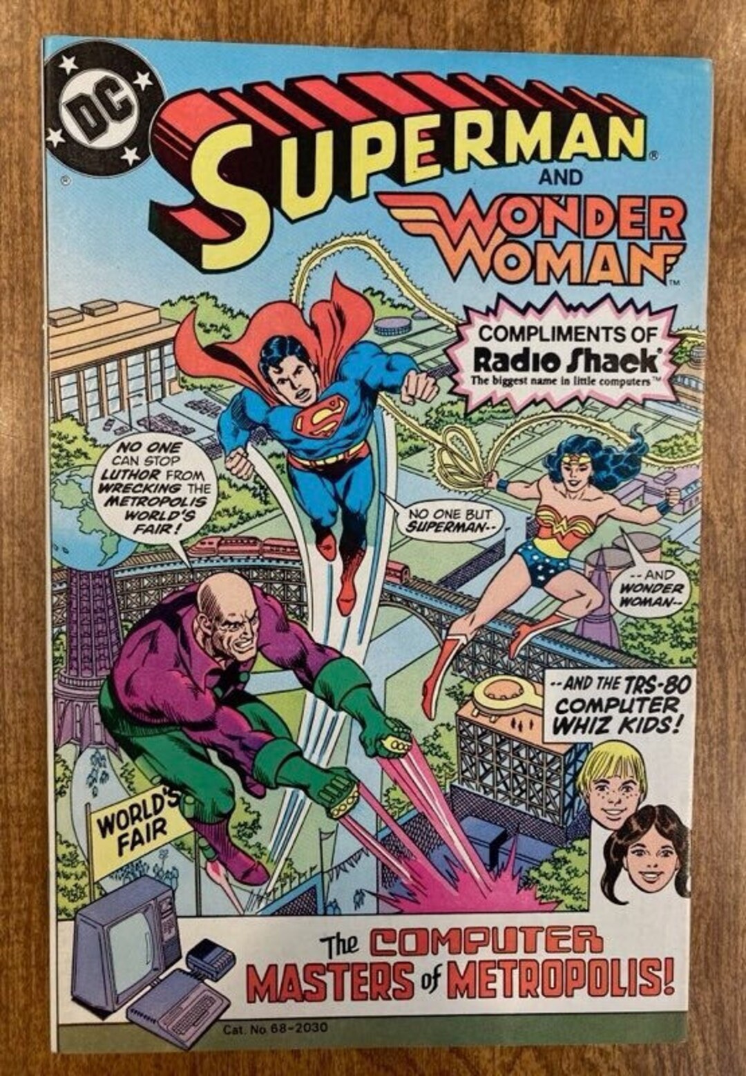 Superman Radio Shack # 2 Comic by Radio Shack - Etsy