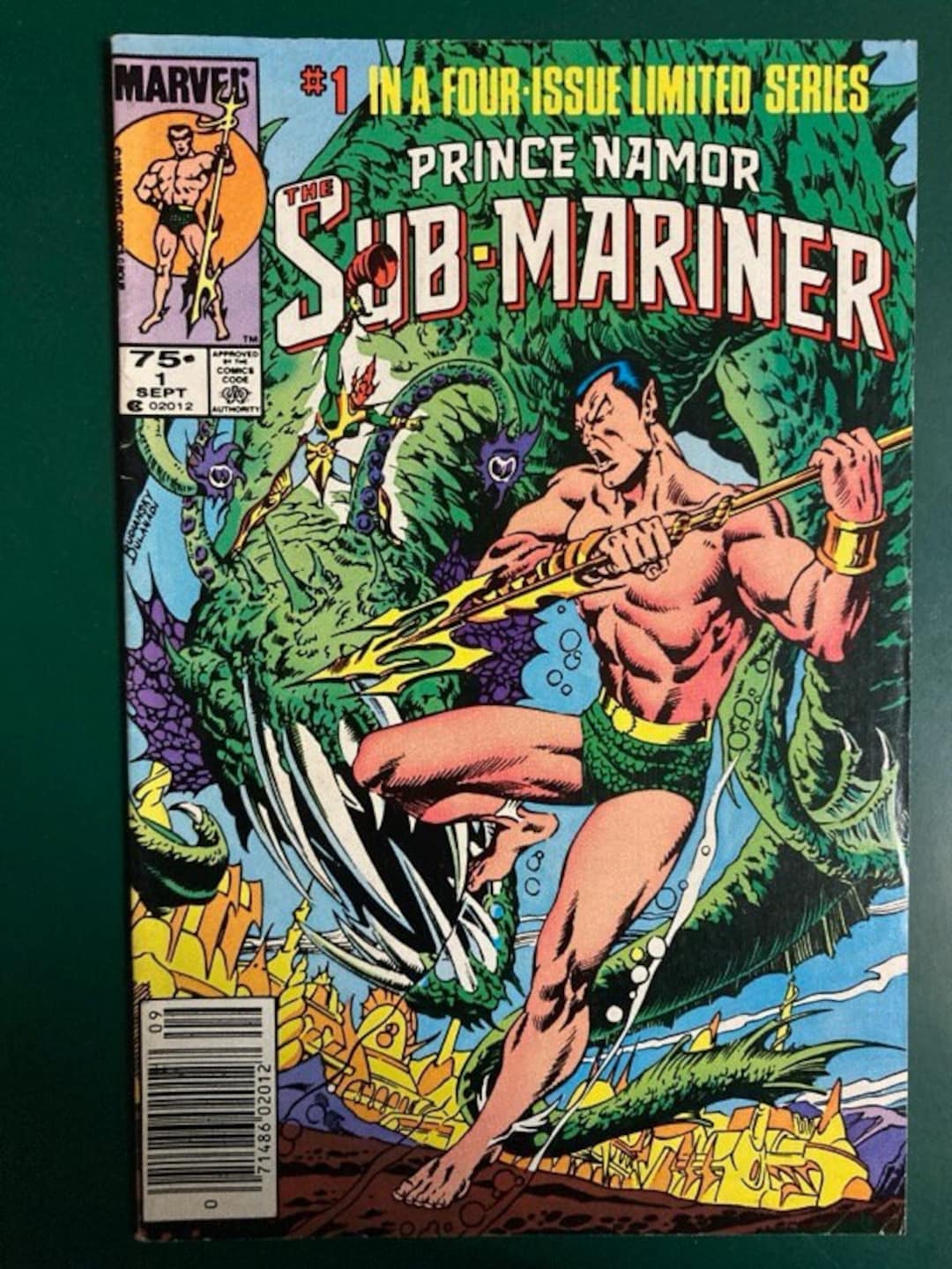 Prince Namor the Sub-mariner 1 Comic by Marvel Comics - Etsy