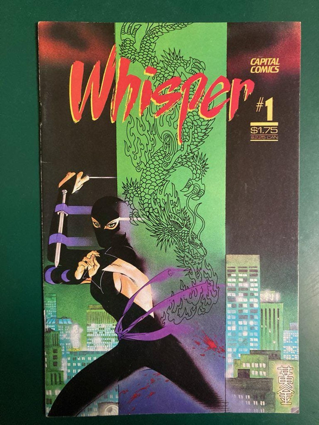 Whisper 1 Comic by Capital Comics - Etsy