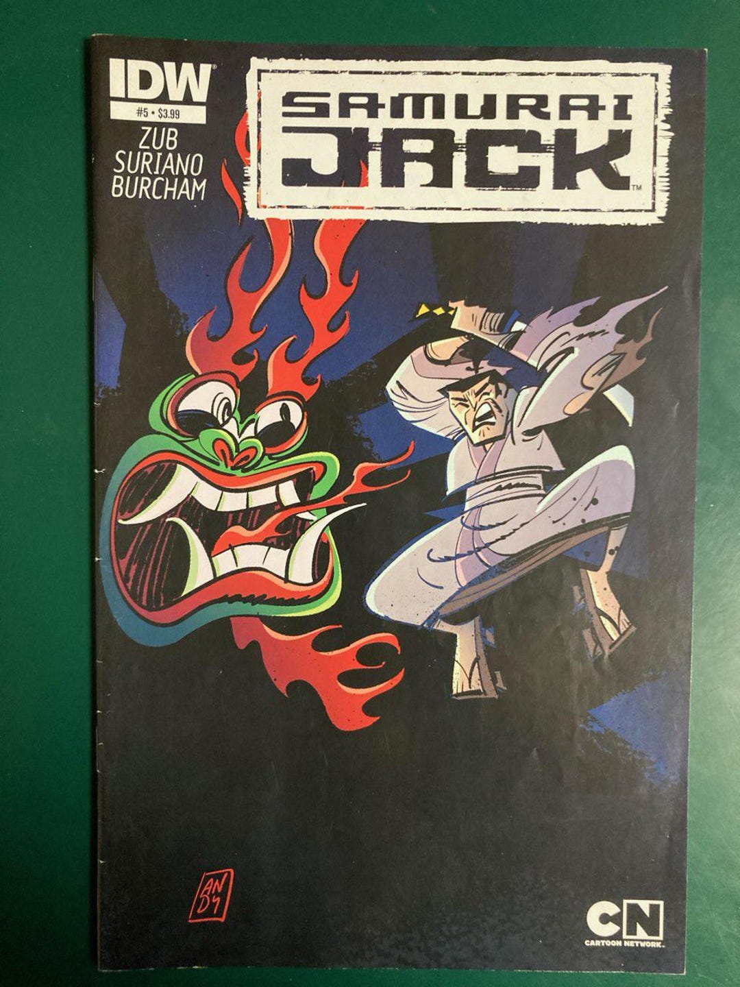 Samurai Jack # 5 Comic by IDW Comics - Etsy