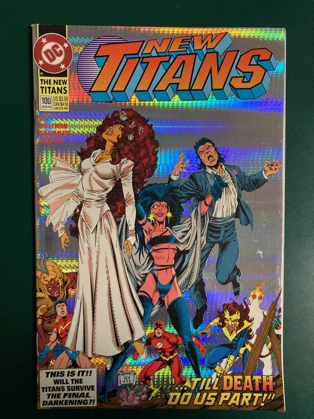 New Teen Titans 100 Comic by DC Comics - Etsy