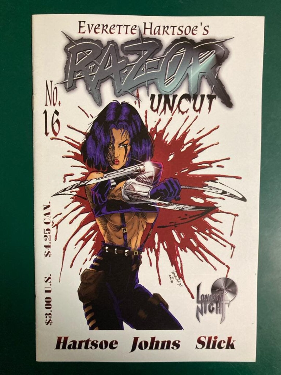 Razor # 16 Comic by London Night Comics - Etsy